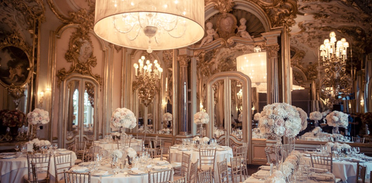 11 Stunning Wedding Ballrooms & Halls Around the World